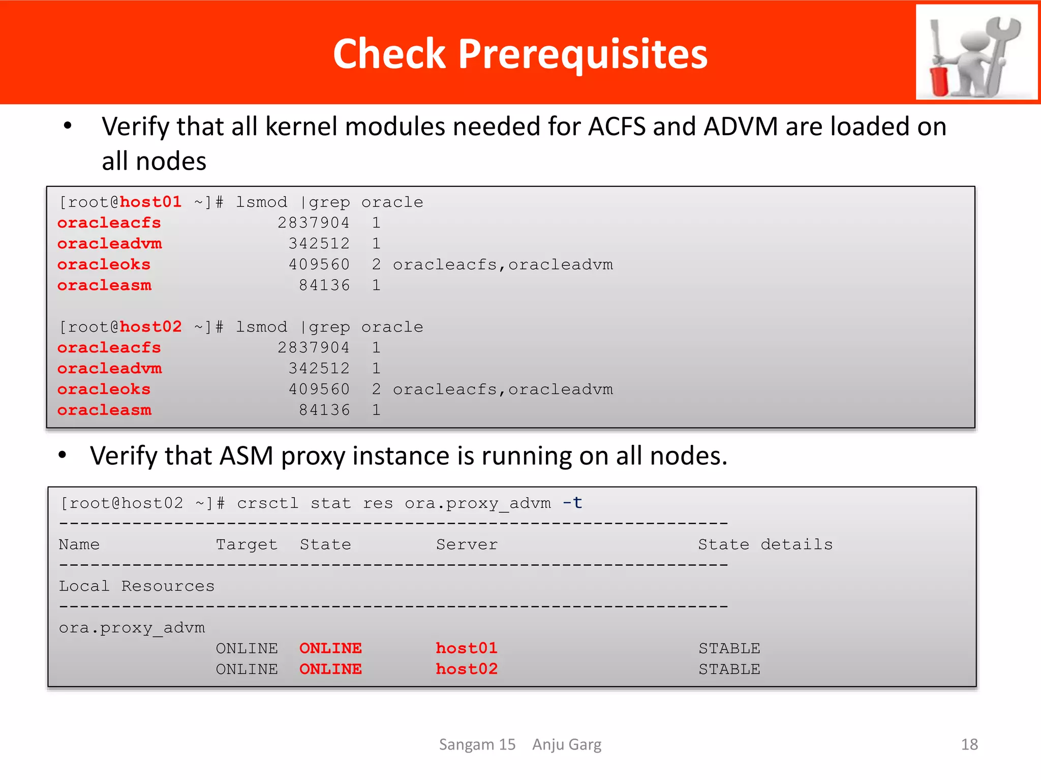 Oracle ACFS High Availability NFS Services (HANFS) | PPTX | Operating Systems | Computer ...