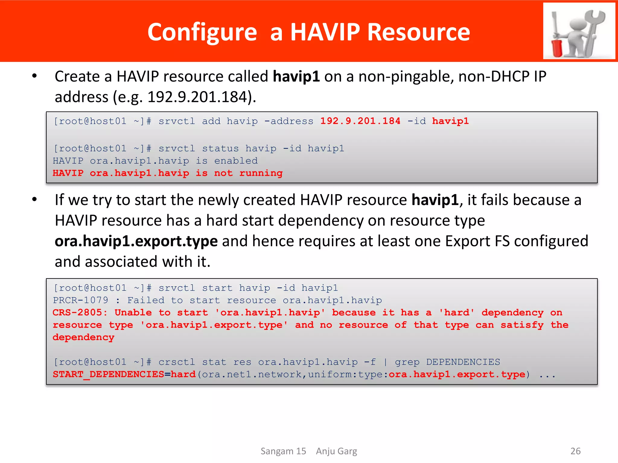 Oracle ACFS High Availability NFS Services (HANFS) | PPTX | Operating Systems | Computer ...