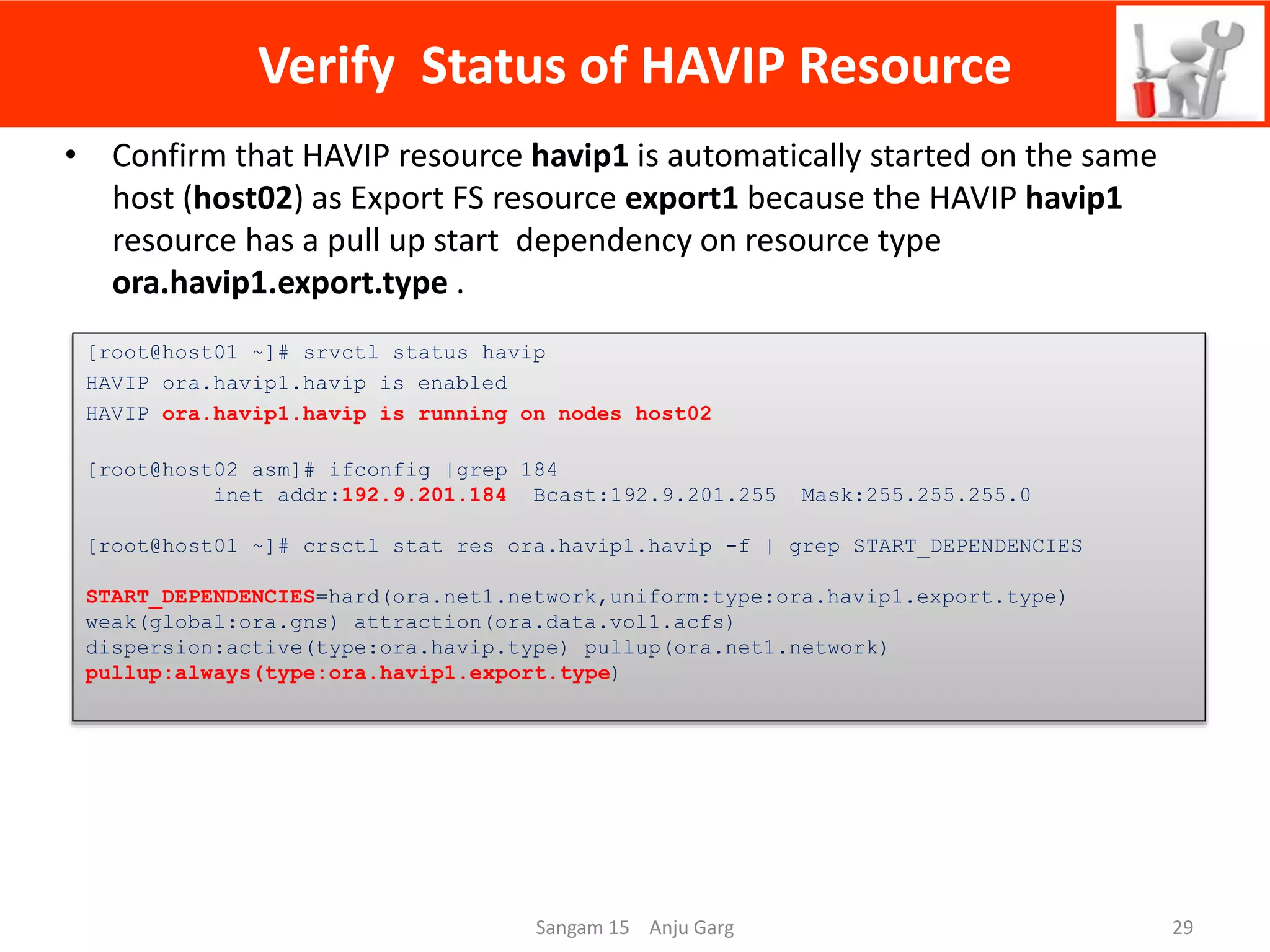 Oracle Acfs High Availability Nfs Services Hanfs Pptx Operating