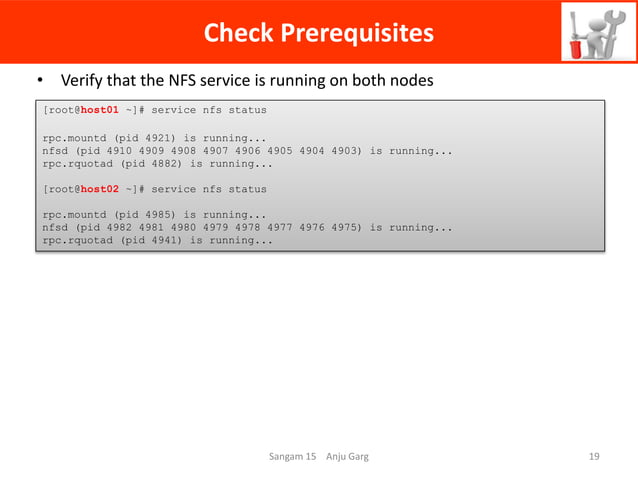 Oracle ACFS High Availability NFS Services (HANFS) | PPTX | Operating Systems | Computer ...