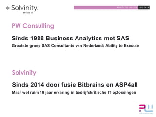 Solvinity | Big Data: Ability to Execute | PPTX | Computing ...