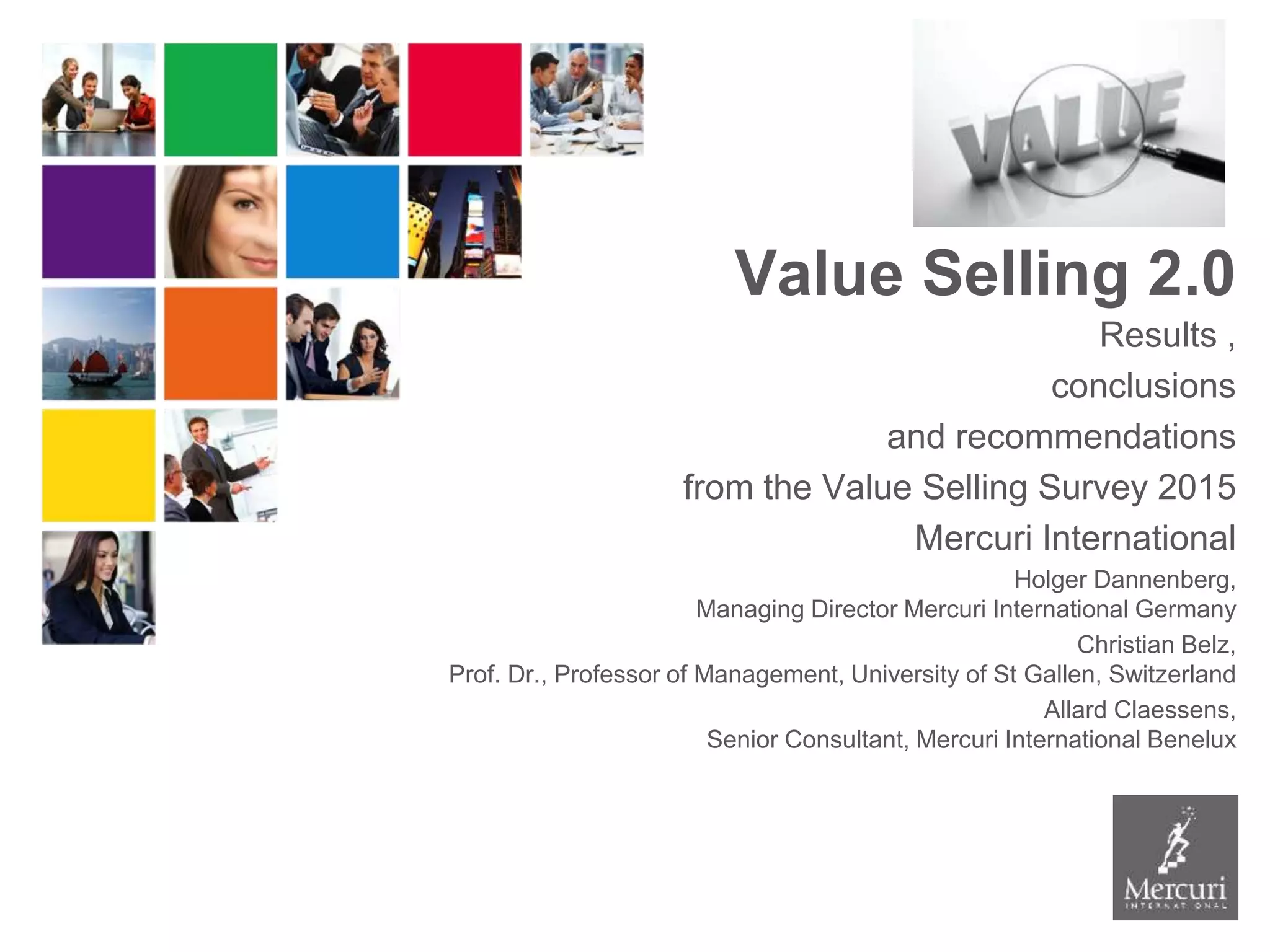 Value selling revisited | PPTX