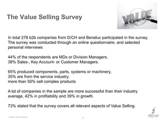 Value selling revisited | PPT