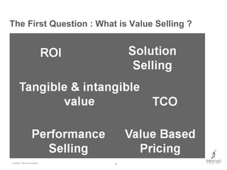 Value selling revisited | PPT