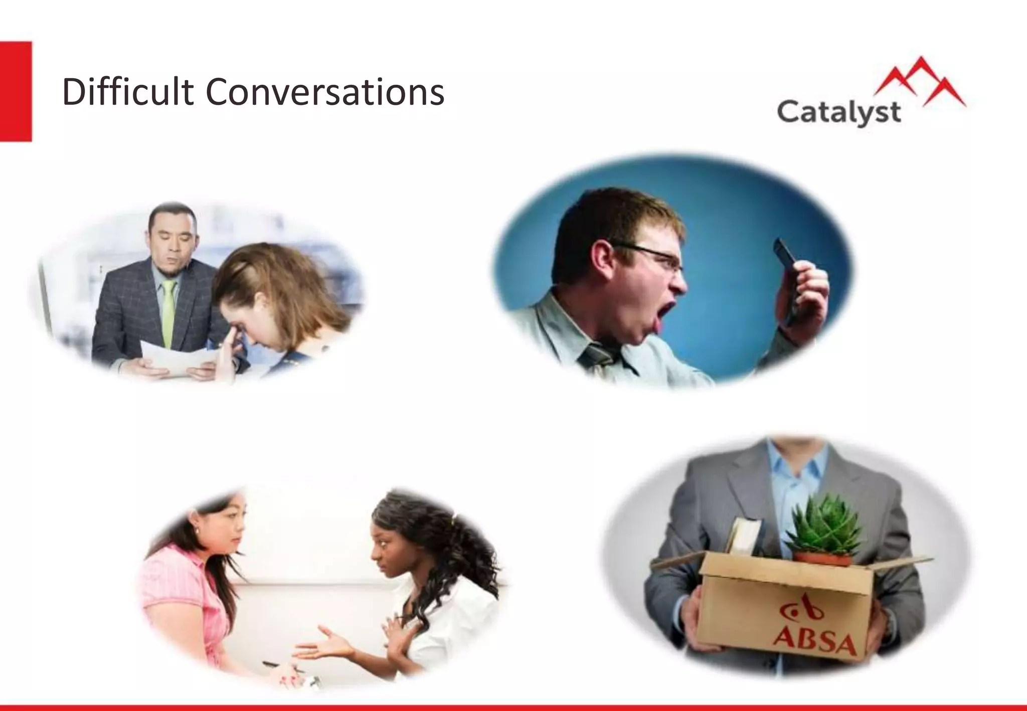 Strategies for approaching difficult conversations | PPTX