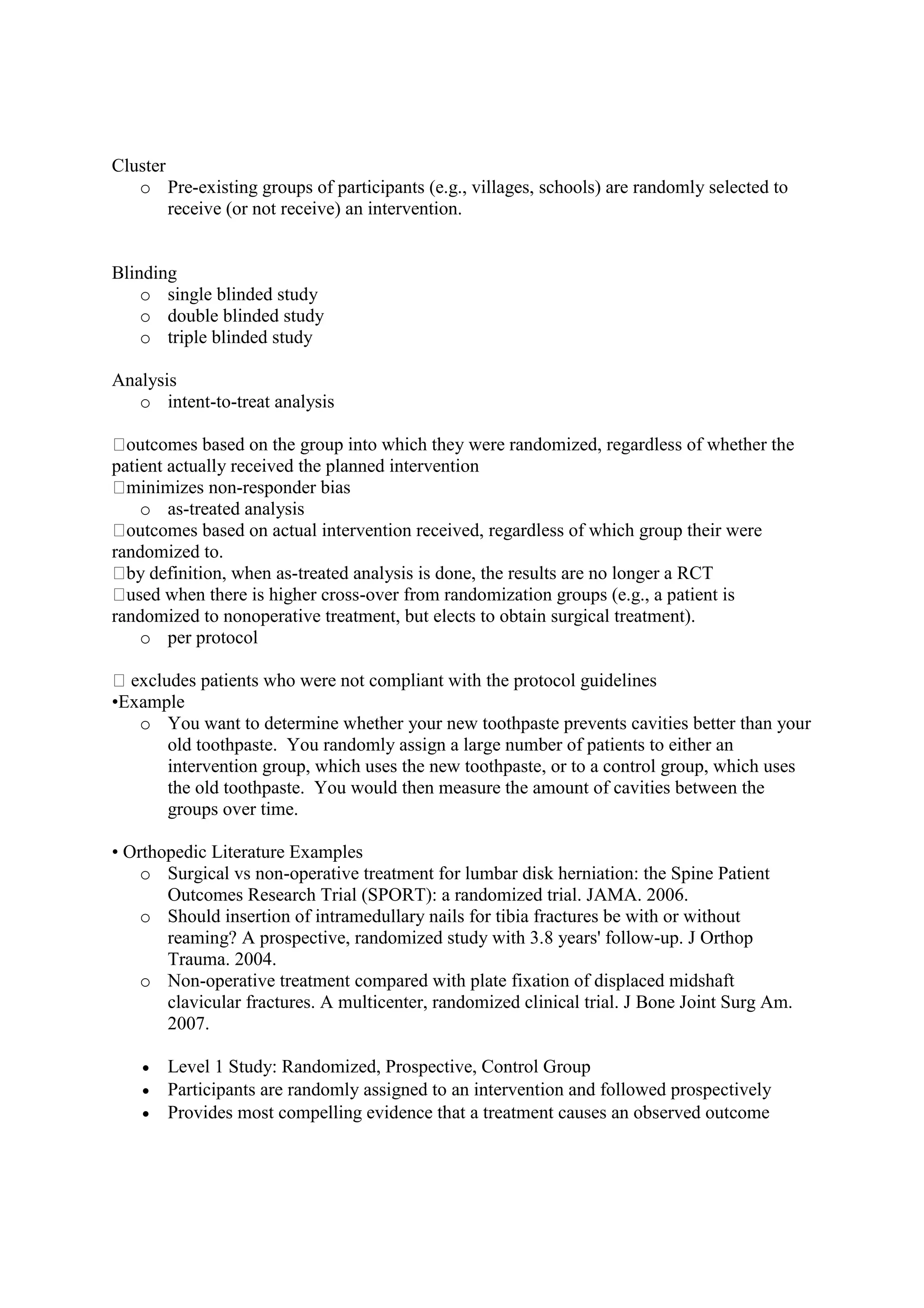 study design of clinical research | PDF