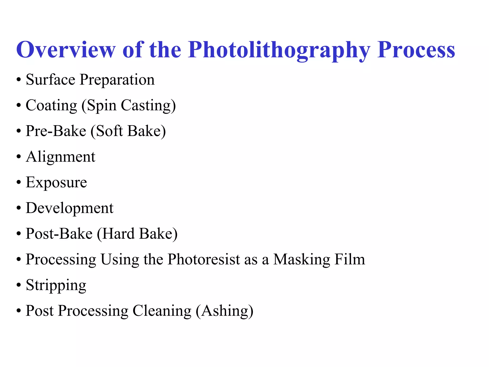 photolithography_a | PPT