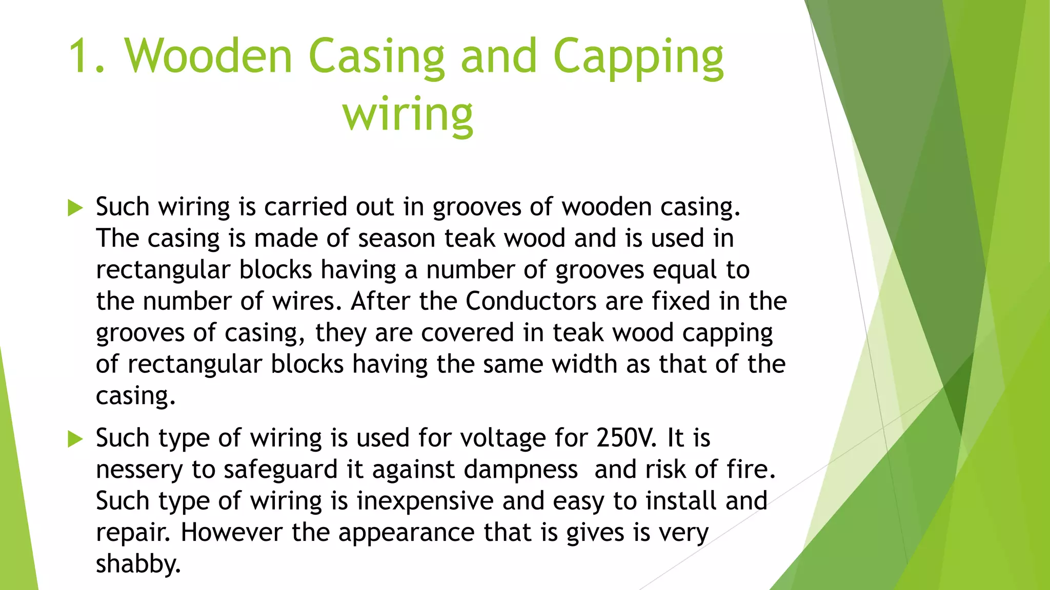 types of wiring | PPTX