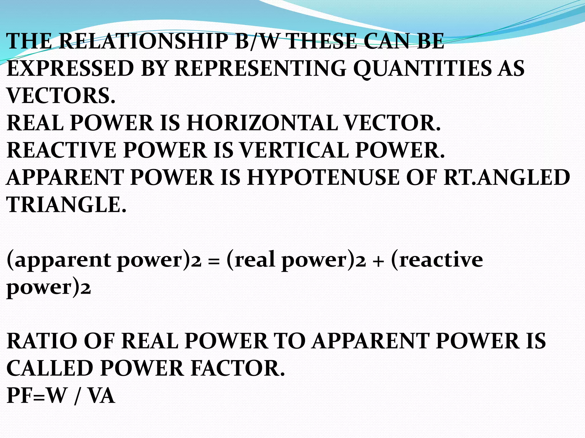 power factor | PPTX