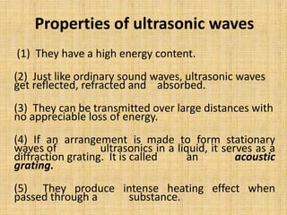 ultrasonic | PPTX | Physics | Science