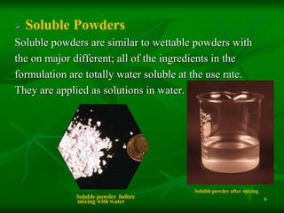 Pesticide formulation & available form of organo -chlorinate ...