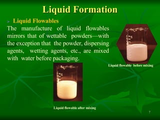 Pesticide formulation & available form of organo -chlorinate ...