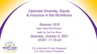 Super Mega Ultra Women: Build Up, Not Tear Down! | PPT