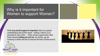 Super Mega Ultra Women: Build Up, Not Tear Down! | PPT