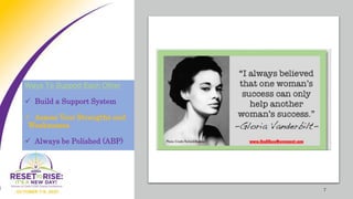 Super Mega Ultra Women: Build Up, Not Tear Down! | PPT