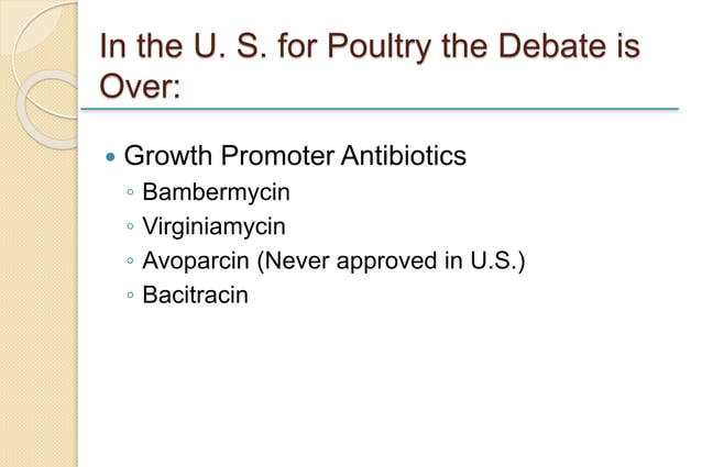 Dr. Chuck Hofacre - Antibiotic Stewardship for Poultry | PPTX ...