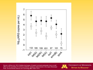 Dr. Tim Lapara - Stewardship and the Environment - Wastewater Treatment and Antibiotics | PPT