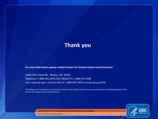 Dr. Benjamin Park - Antimicrobial Resistance in Humans and the Global ...