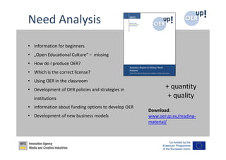 OERup! OER uptake in adult education | PDF