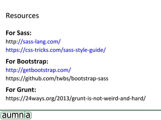 Sass: An Introduction | PPT | Programming Languages | Computing