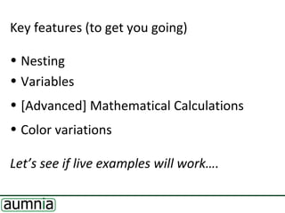 Sass: An Introduction | PPT | Programming Languages | Computing