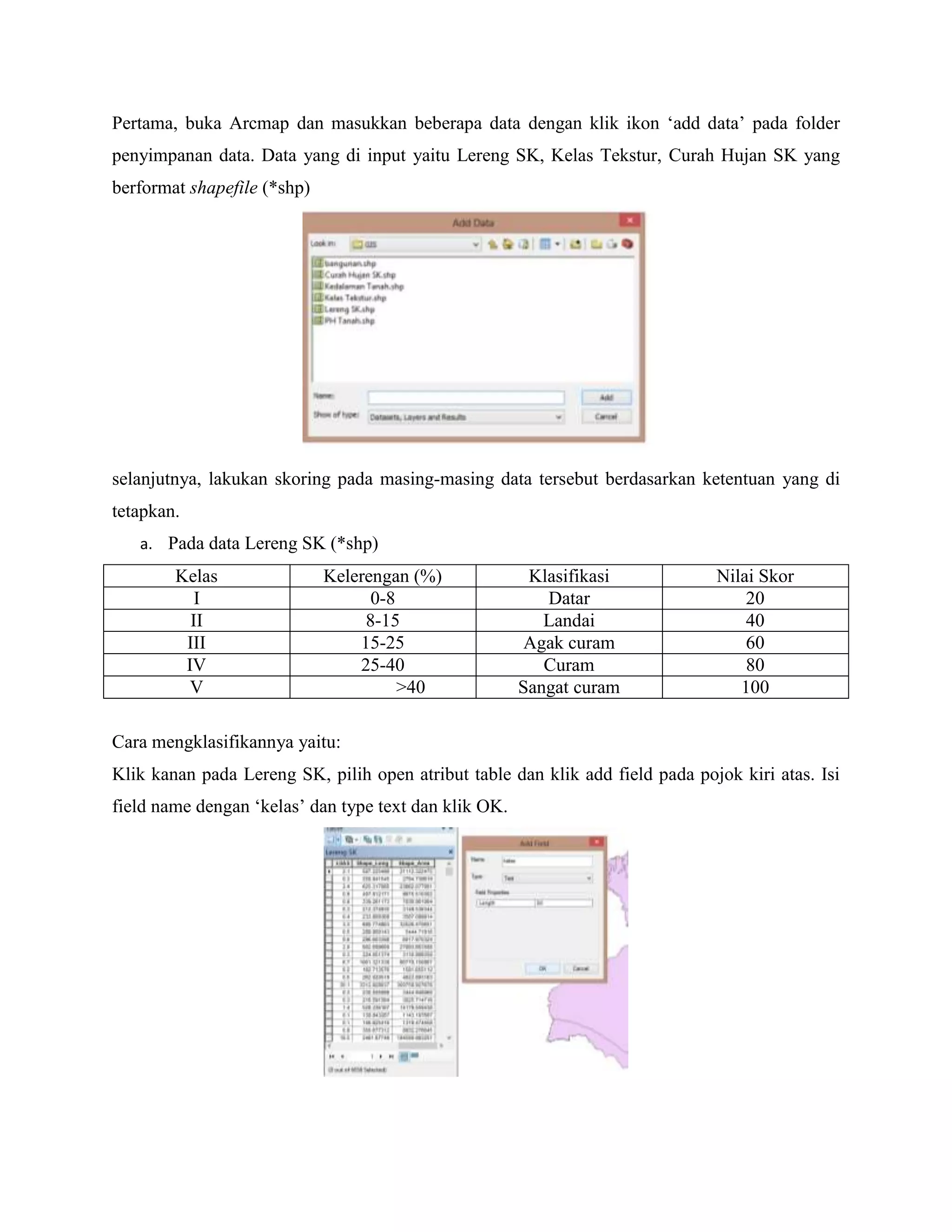 Penentuan klasifikasi fungsi kawasan | PDF