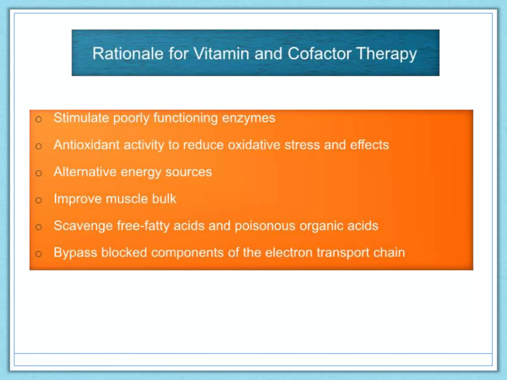 MitoAction Mitochondrial Myopathy | PPTX