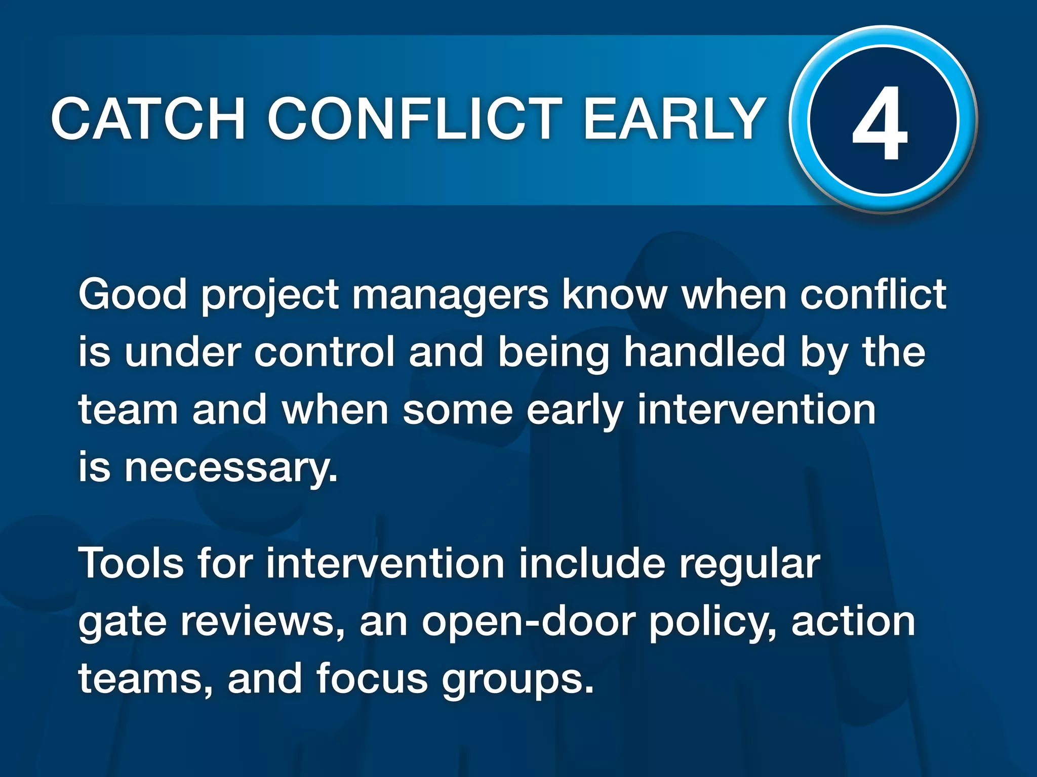 10 Ways to Manage Conflict in Project Teams | PDF