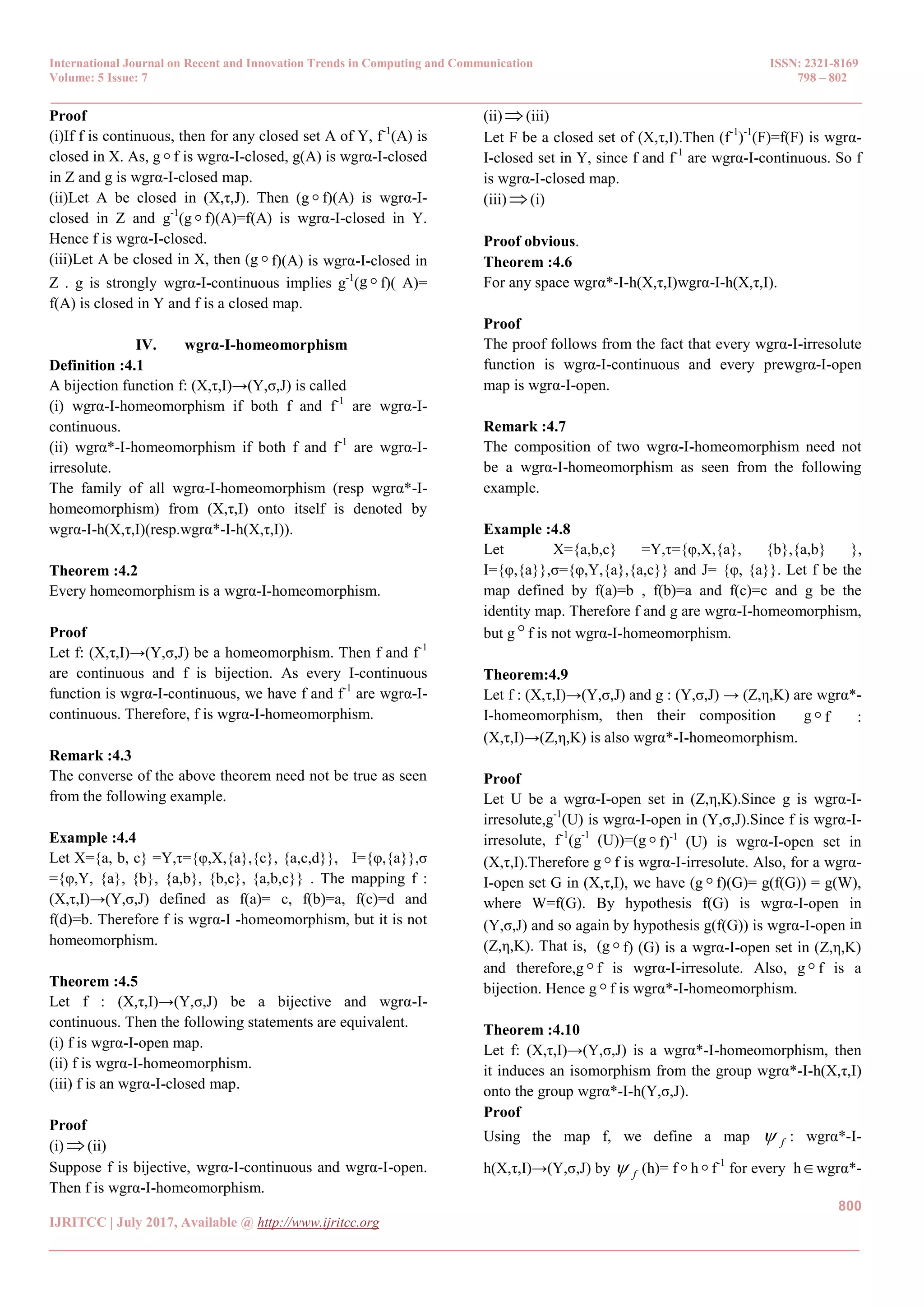 wgr?-I-Homeomorphism in Ideal Topological Spaces | PDF