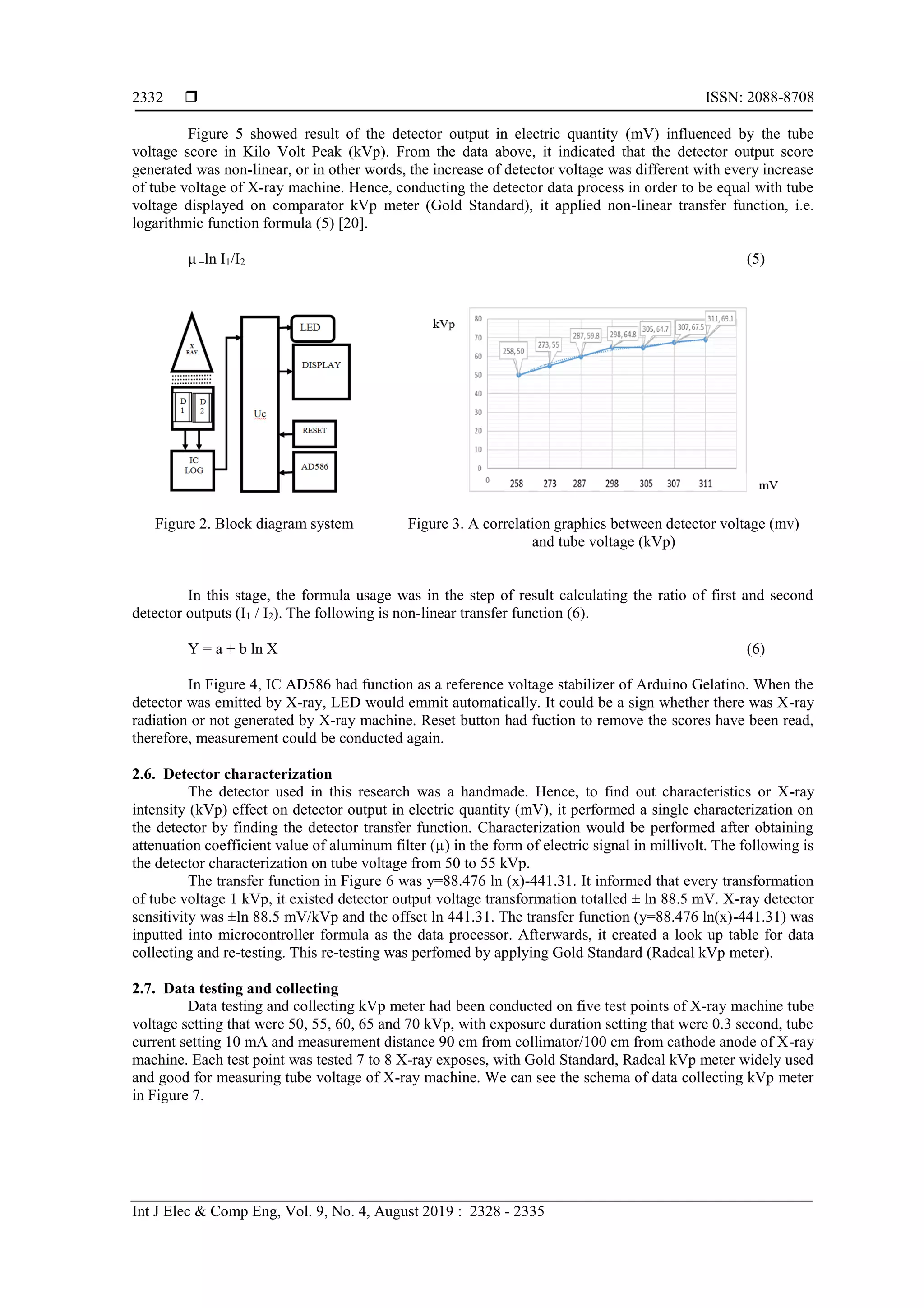 Kilovolt Peak Meter Design as a Calibrator of X-Ray Machine | PDF