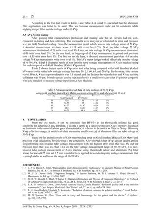 Kilovolt Peak Meter Design as a Calibrator of X-Ray Machine | PDF