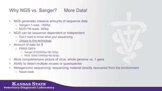 Dr. Ben Hause - Metagenomic Sequencing for Virus Discovery and ...