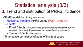 Dr. Andres Perez - PRRS Epidemiology: Best Principles of Control at a ...