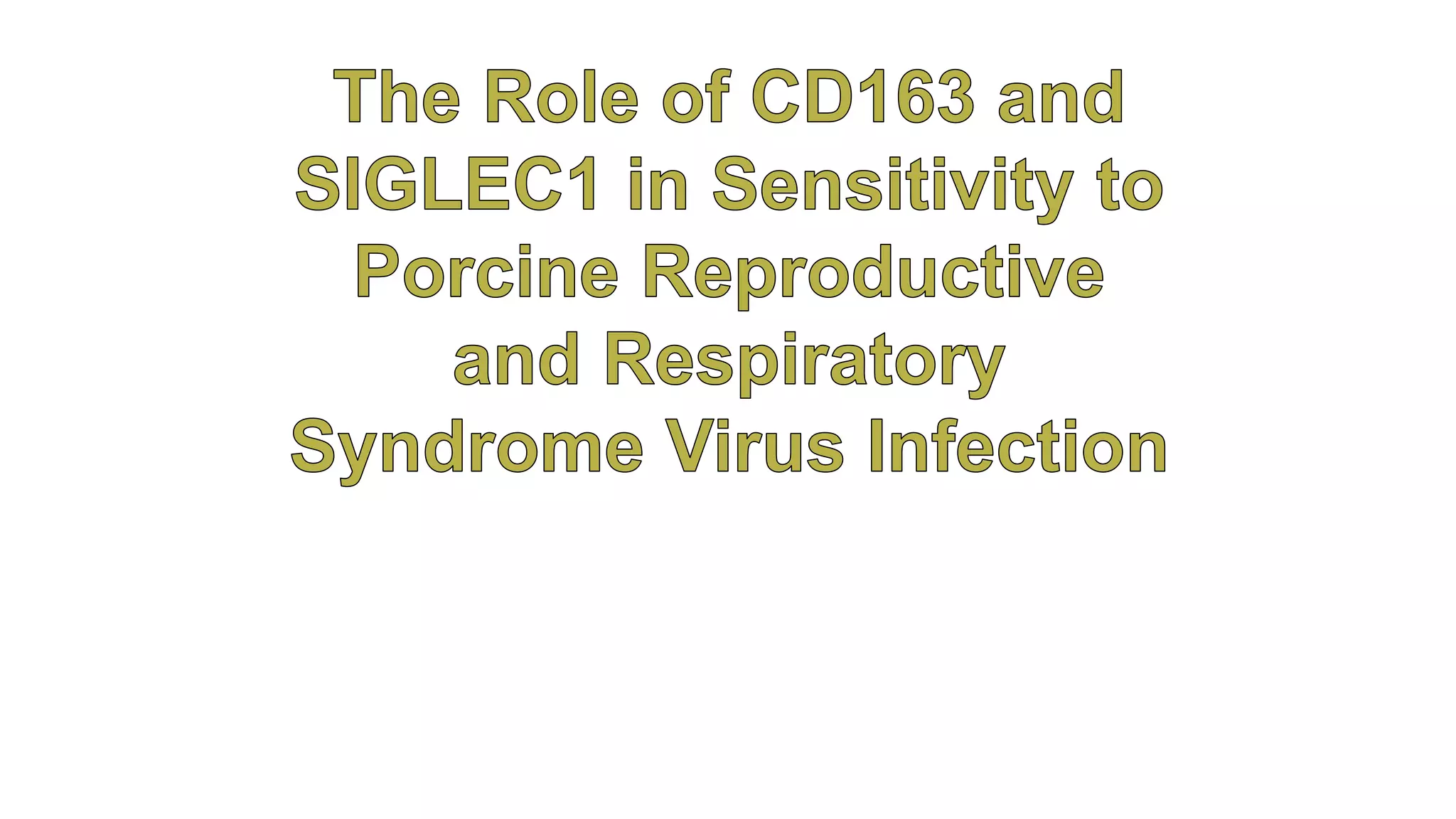 Dr. Randy Prather - Porcine Reproductive and Respiratory Syndrome Virus ...