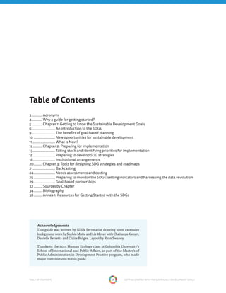 UN Sustainable Development Goals- Getting started guide for UN SDSN ...