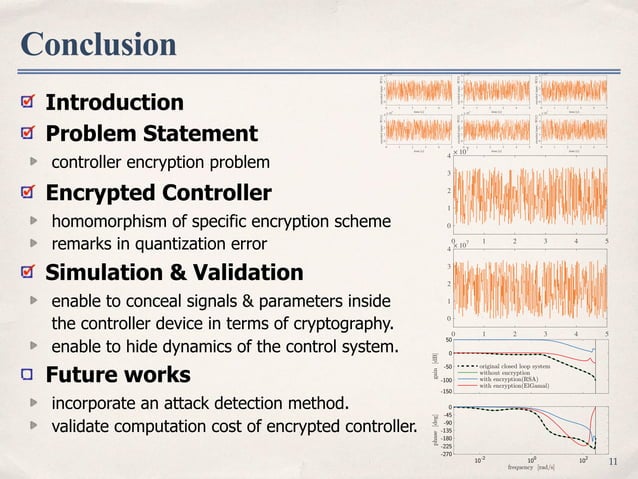 Cyber-Security Enhancements of Networked Control Systems Using Homomorphic Encryption | PDF