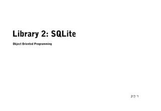SQLite Example | PPT