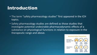 Safety pharmacology and clinical trials | PPTX
