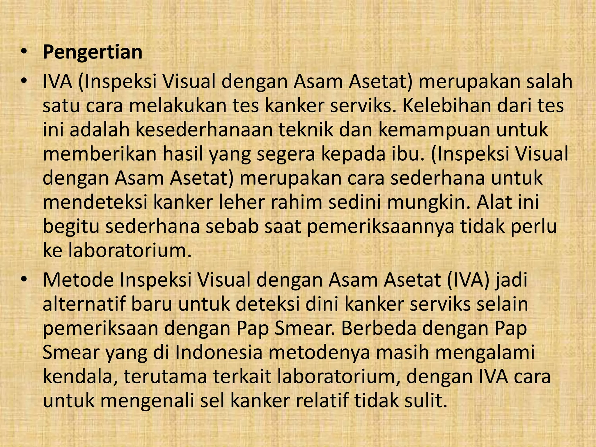 151226855 pemeriksaan-iva | PPTX