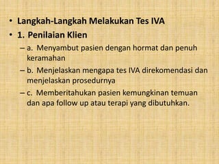 151226855 pemeriksaan-iva | PPTX