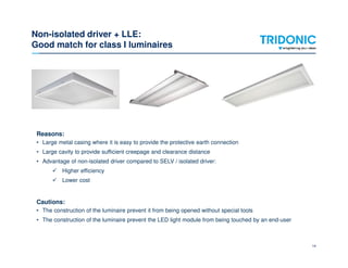 151230 selv, non-selv led driver and class i- ii-iii luminaire | PDF ...