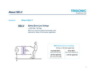 151230 selv, non-selv led driver and class i- ii-iii luminaire | PDF ...