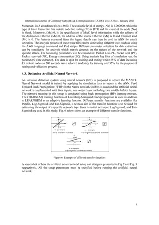 An intrusion detection mechanism for manets based on deep learning artificial neural networks ...