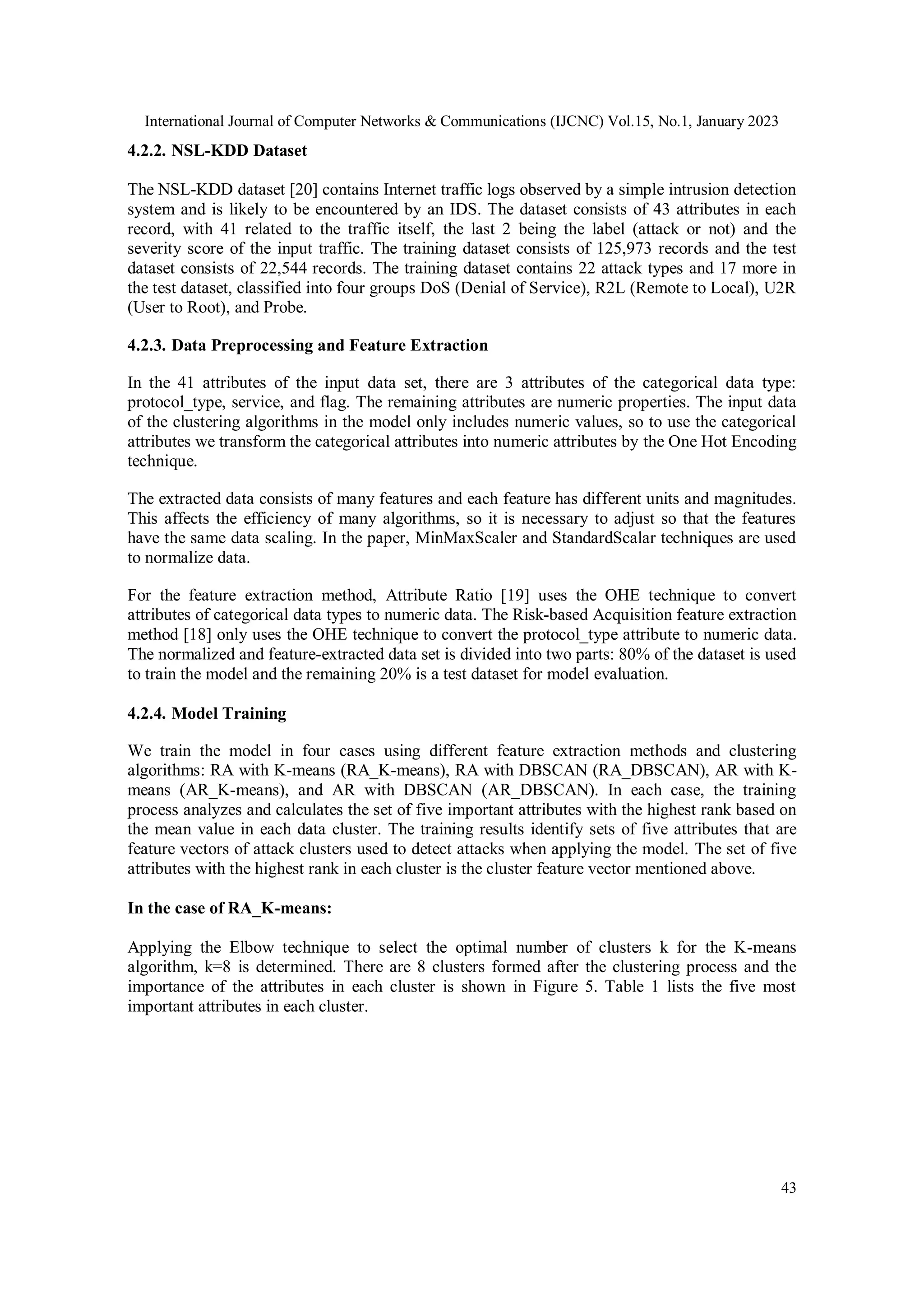 A LIGHTWEIGHT METHOD FOR DETECTING CYBER ATTACKS IN HIGH-TRAFFIC LARGE NETWORKS BASED ON ...