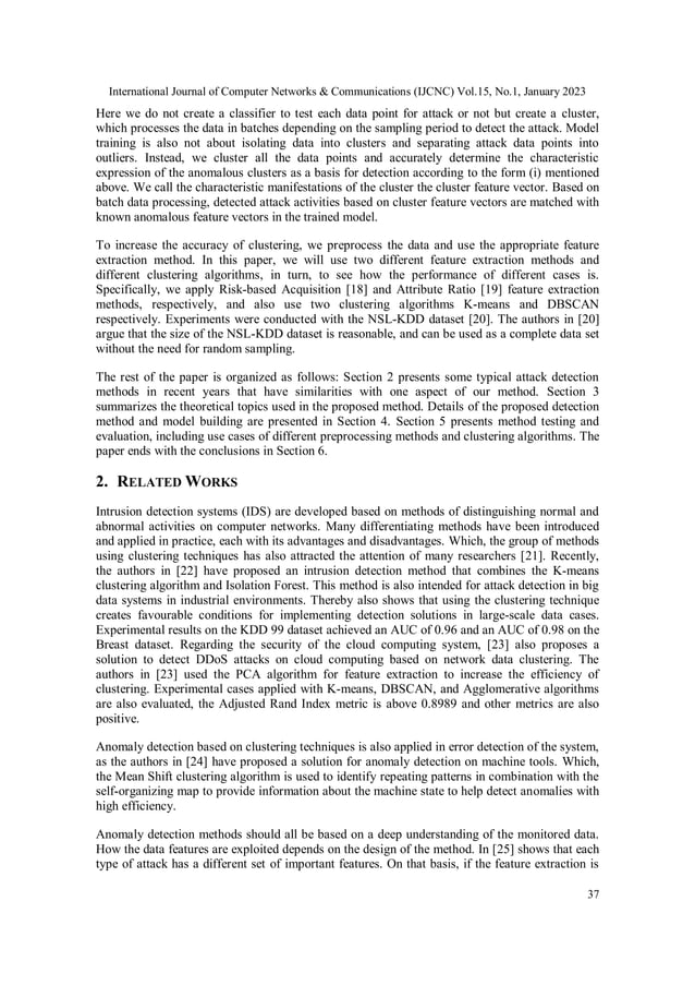 A LIGHTWEIGHT METHOD FOR DETECTING CYBER ATTACKS IN HIGH-TRAFFIC LARGE NETWORKS BASED ON ...