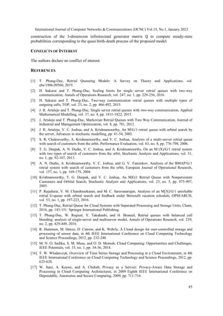 AN EFFICIENT M COMPUTE THE RATE MATRIX FOR MULTI-SERVER RETRIAL QUEUES WITH CLOUD COMPUTING ...