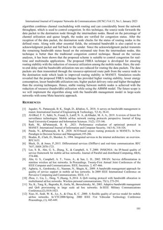 ADAPTIVE BANDWIDTH MANAGEMENT MODEL FOR WIRELESS MOBILE AD-HOC NETWORK | PDF