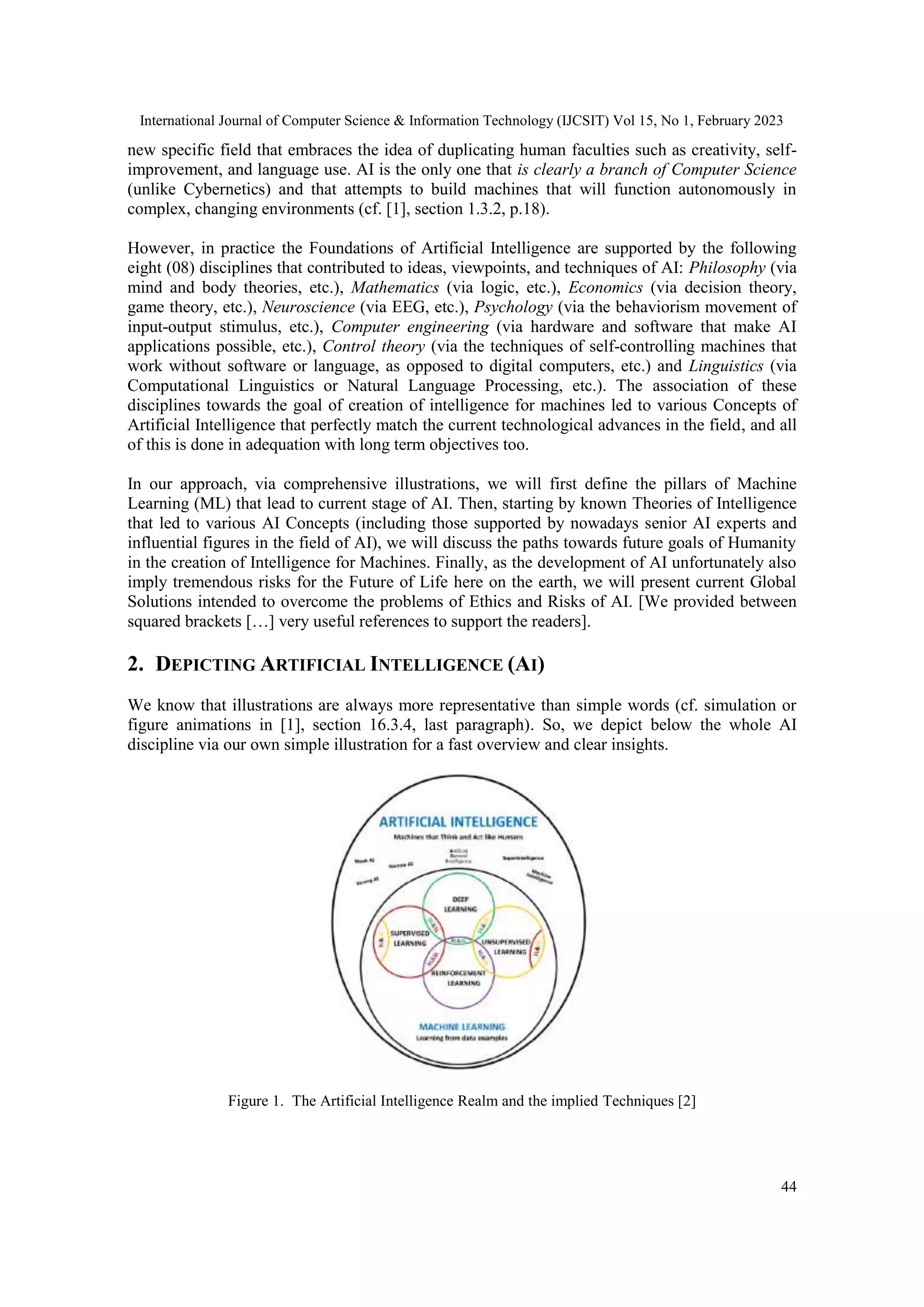 UNDERSTANDING THE WORLDWIDE PATHS TOWARDS THE CREATION OF TRUE INTELLIGENCE FOR MACHINES | PDF