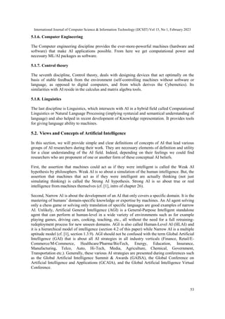 UNDERSTANDING THE WORLDWIDE PATHS TOWARDS THE CREATION OF TRUE INTELLIGENCE FOR MACHINES | PDF