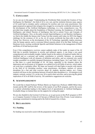 UNDERSTANDING THE WORLDWIDE PATHS TOWARDS THE CREATION OF TRUE ...